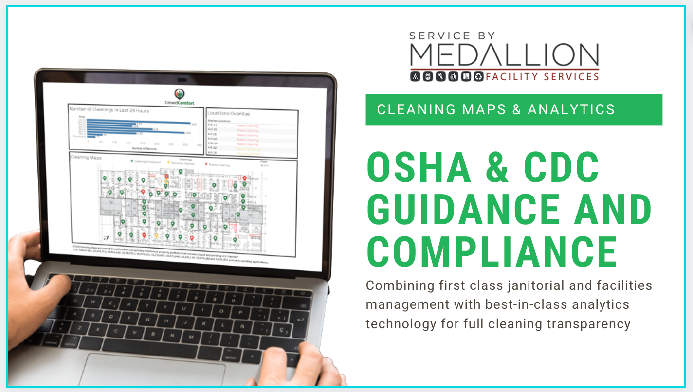 Service by Medallion Cleaning Maps & Analytics | by CrowdComfort